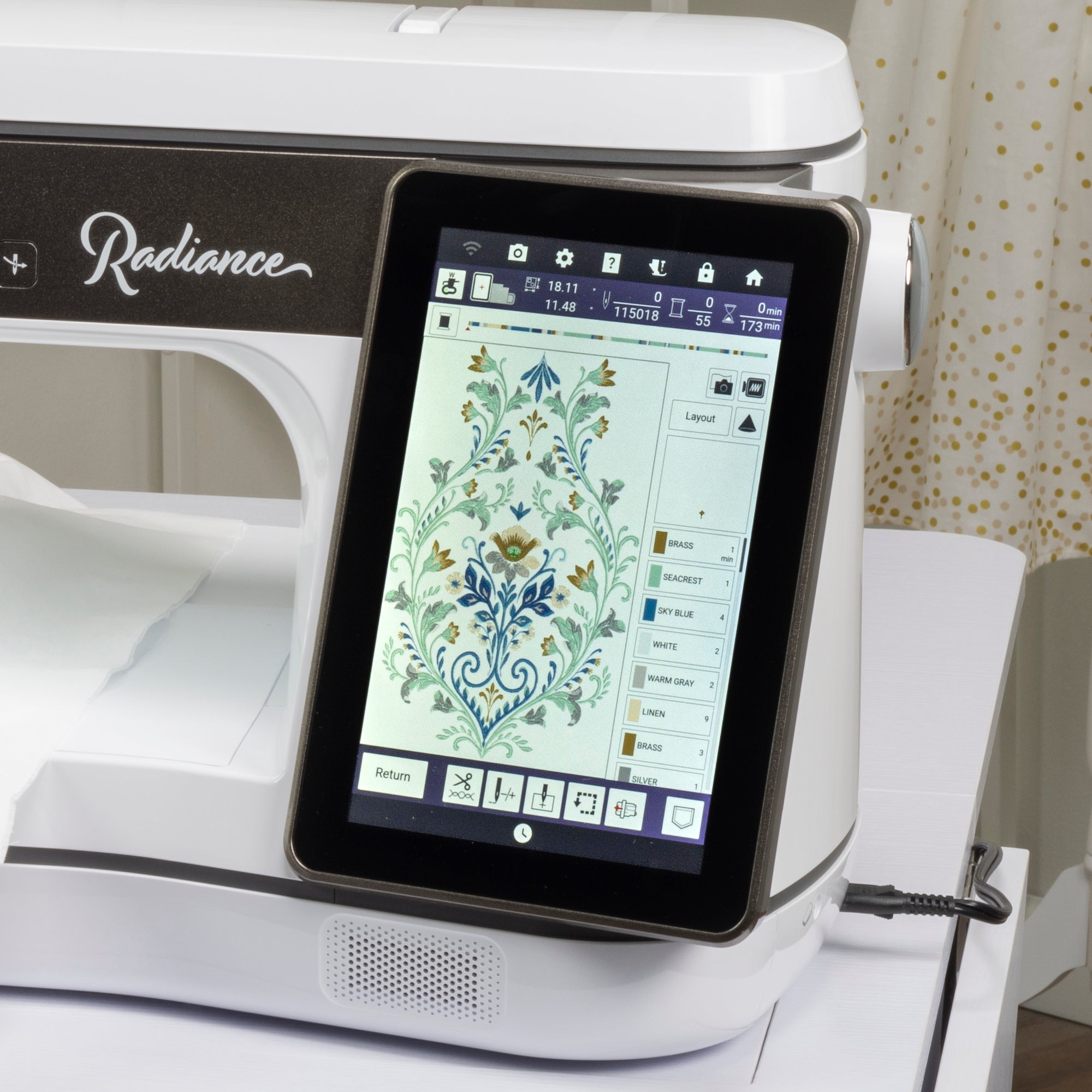 Baby Lock Radiance Sewing and Embroidery Machine
