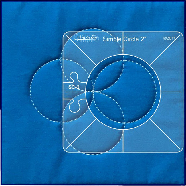 Westalee Simple Circles Template Rulers