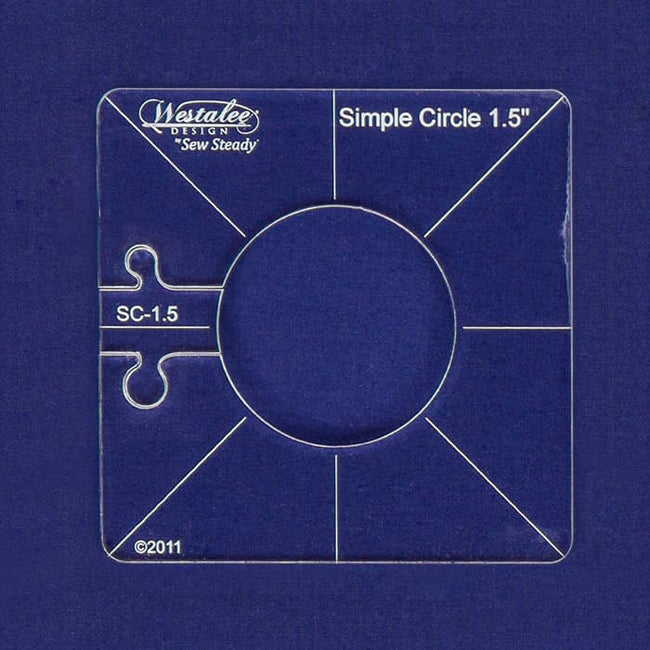 Westalee Simple Circles Template Rulers