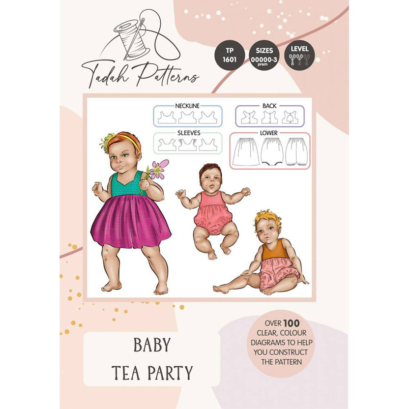 Tea Party Dress Pattern, Tadah Patterns