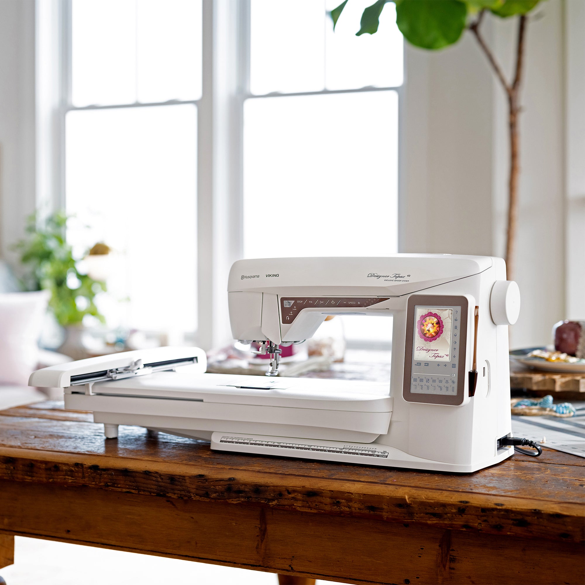 Husqvarna Viking Designer Topaz 40 Sewing & Embroidery Machine