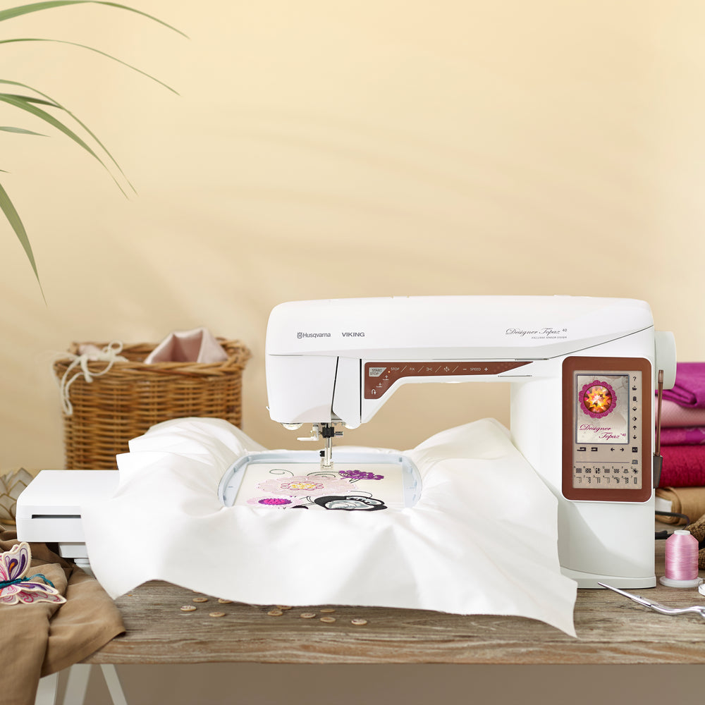 Husqvarna Viking Designer Topaz 40 Sewing & Embroidery Machine