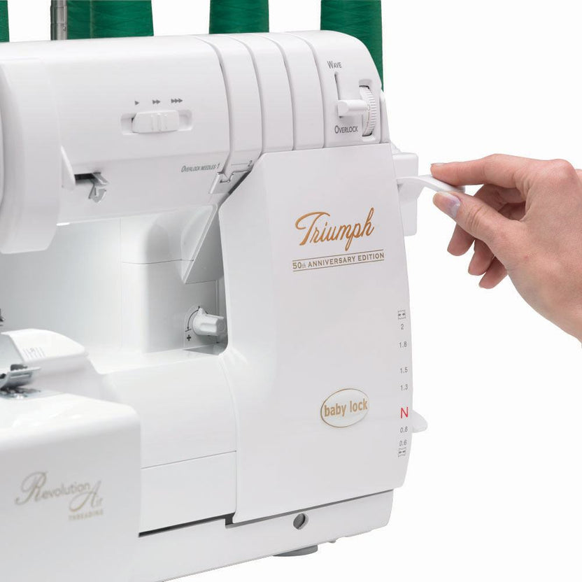 Baby Lock BLETS8 Triumph Air Threading Serger with FREE Bundle ($499 V