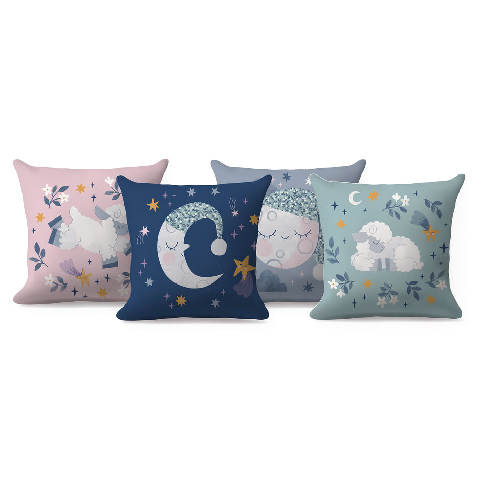 Twinkle Little Star Fabric Collection - Jasmine Stars Cloud