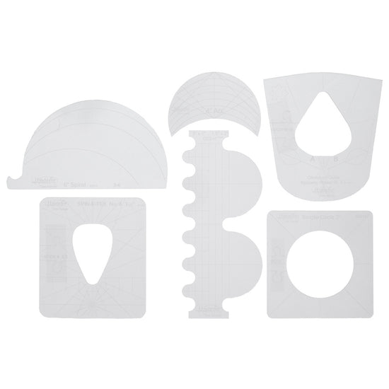 Westalee Design Template Sampler Set (6pc)