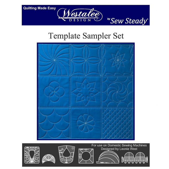 Westalee Design Template Sampler Set (6pc)