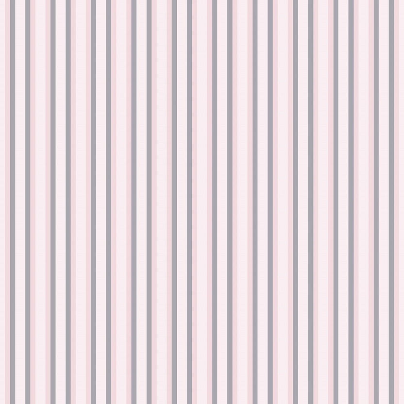 Baby Girl Stripes Fabric - Pink