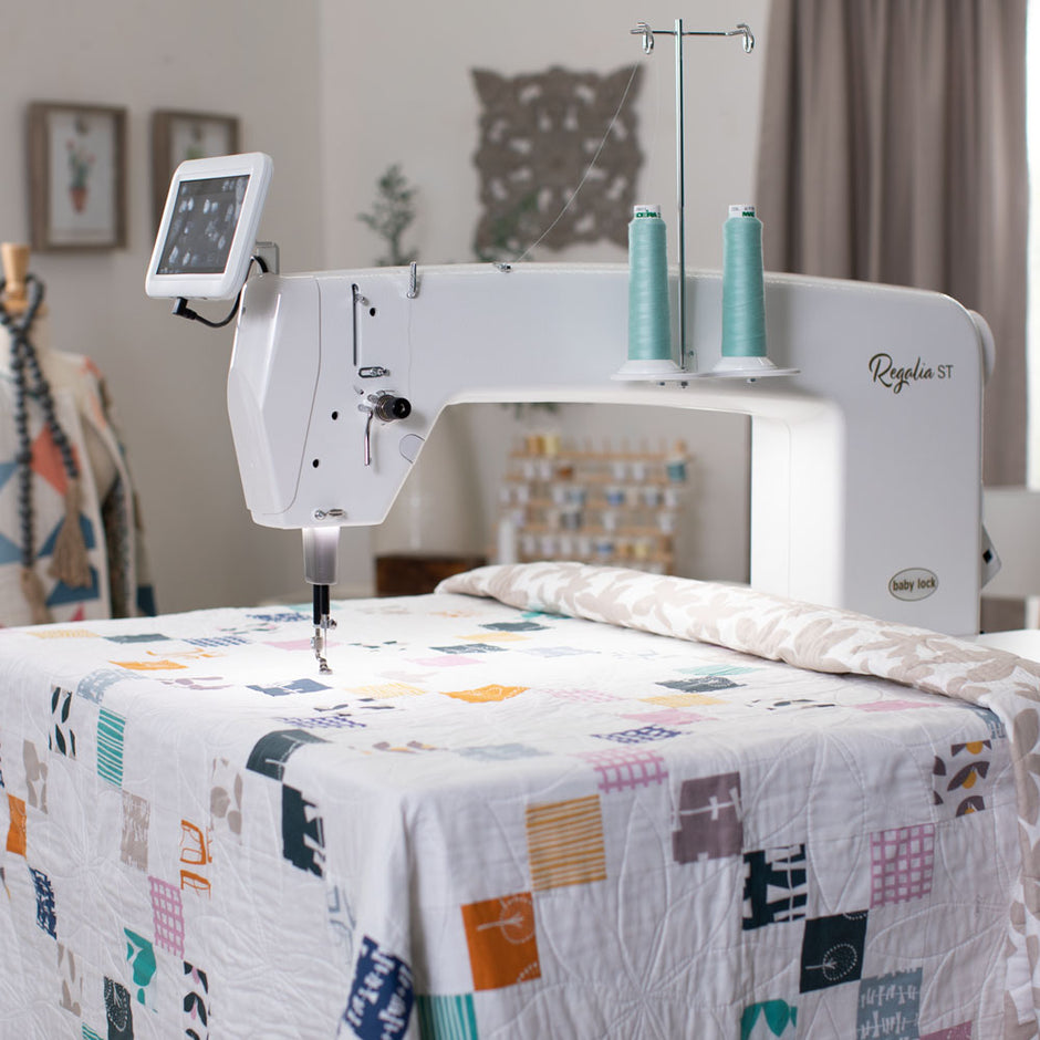Baby Lock Regalia ST Longarm Quilting Machine with Table