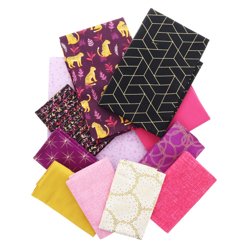 Cheeky Leopard Quilt Kit