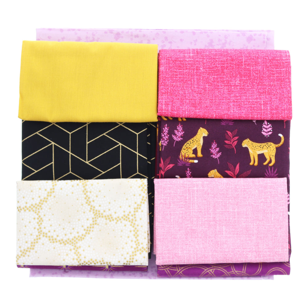 Cheeky Leopard Quilt Kit