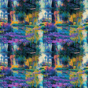 Claude Monet Marsh Fabric