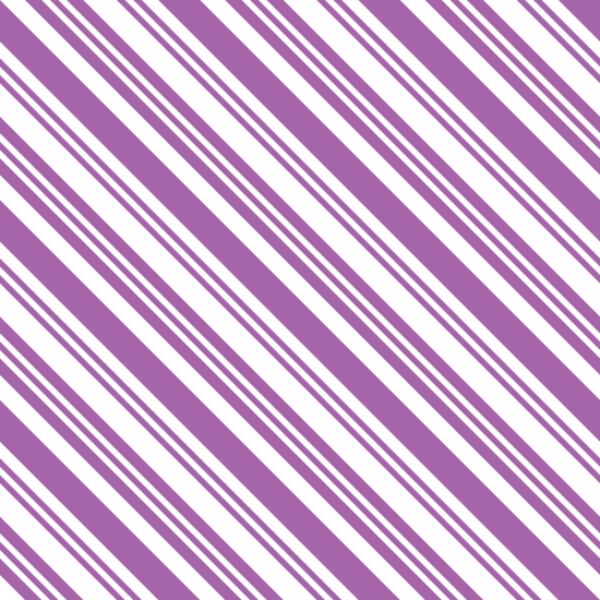 Diagonal Multi Stripe Fabric - Soft Purple