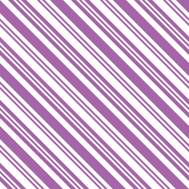 Diagonal Multi Stripe Fabric - Soft Purple