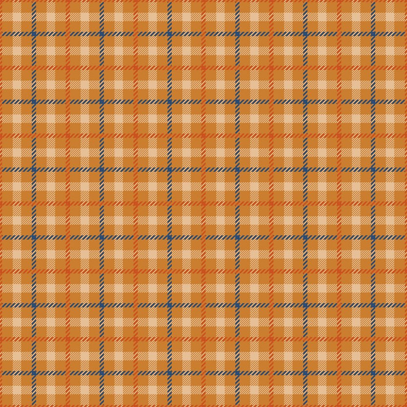 Fall Plaid Pattern #5 Fabric