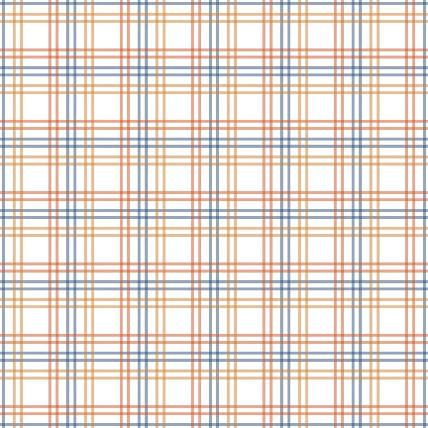 Fall Plaid Pattern #9 Fabric