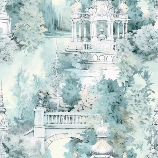 French Country Toile Pattern #19 Fabric