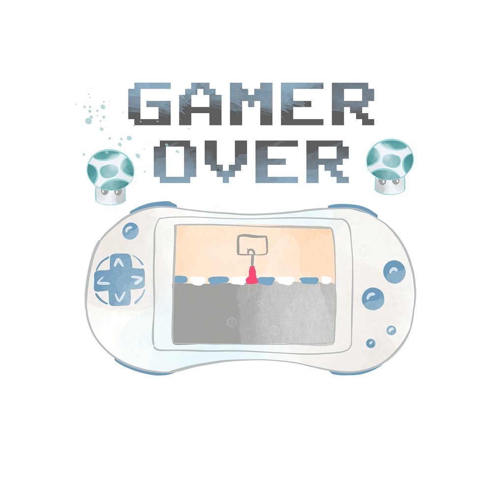 Gamer Scene #3 Fabric Panel