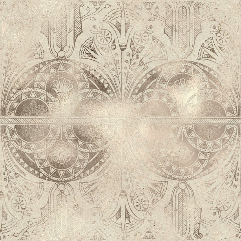 Golden Ancient Egypt Pattern #12 Fabric