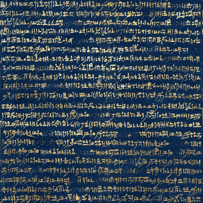 Golden Ancient Egypt Pattern #27 Fabric