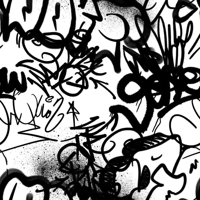 Graffiti Pattern #2 Fabric