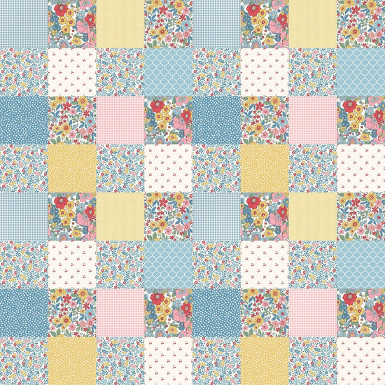 Grandma's Patchwork Quilt Fabric