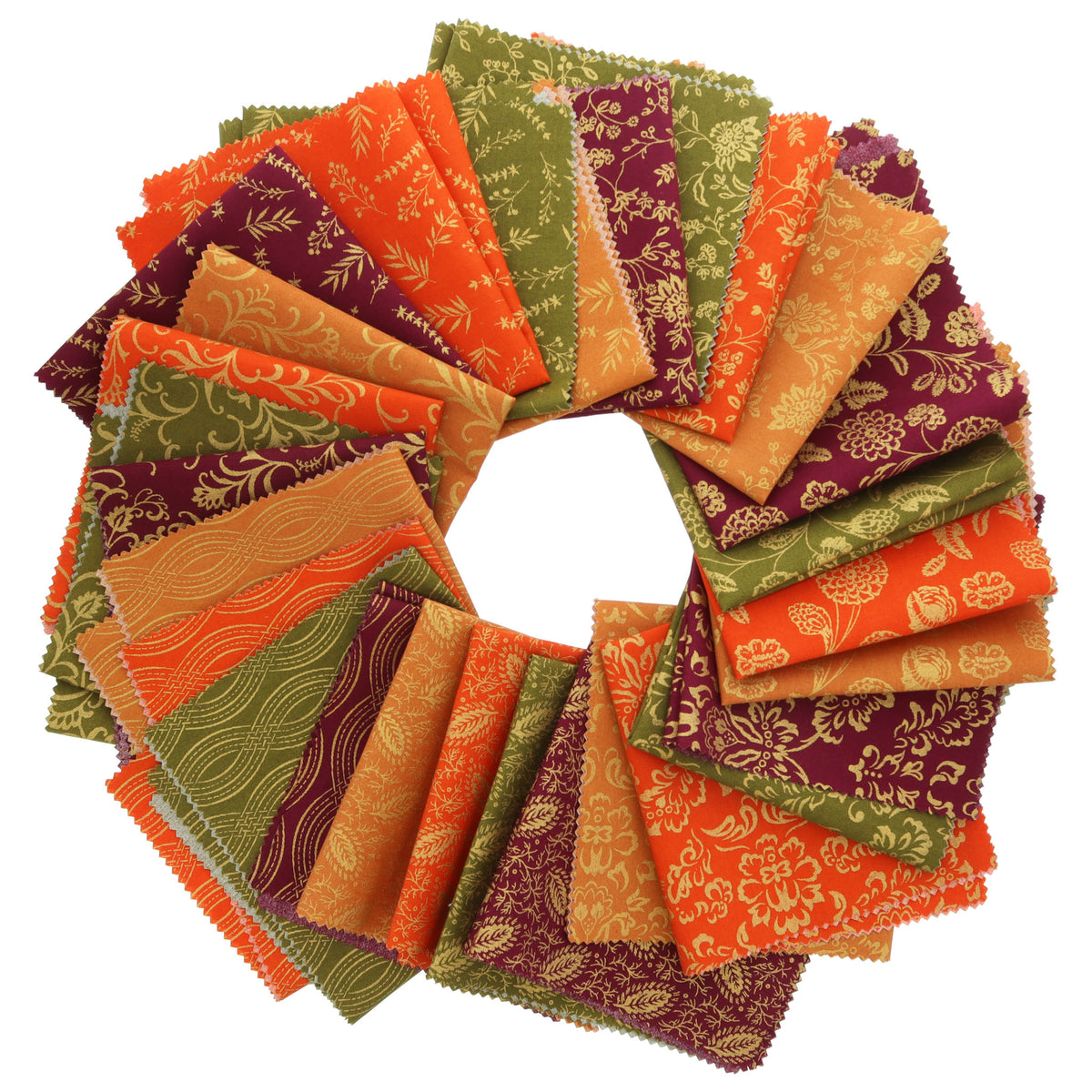 Harvest Keepsakes Fabric Collection - Garden Elegance Wine