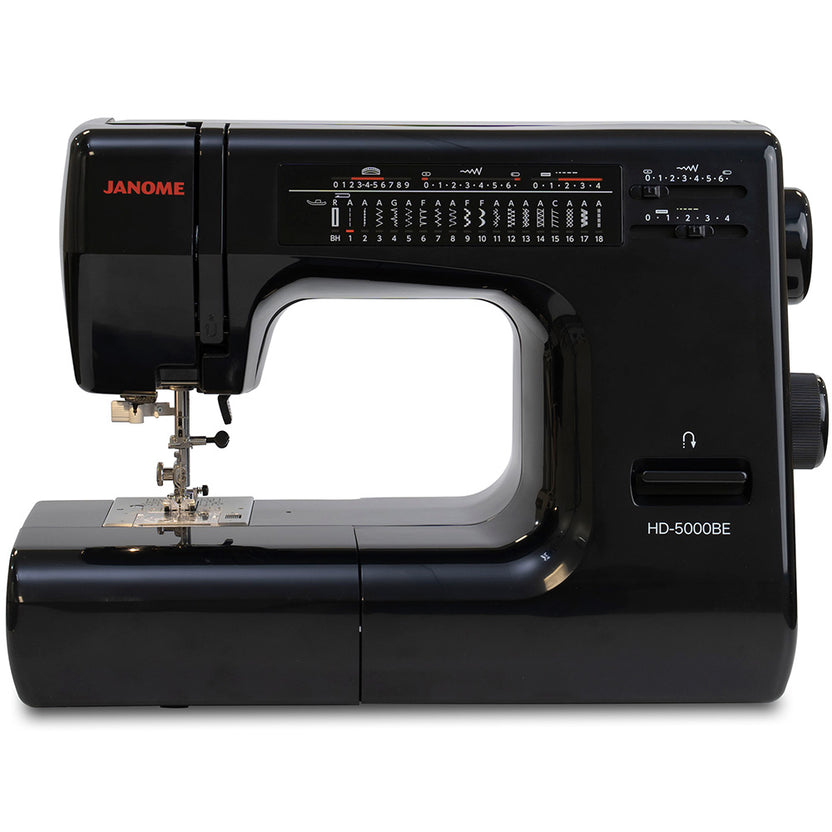Janome HD-5000 Black Edition Heavy Duty Sewing Machine