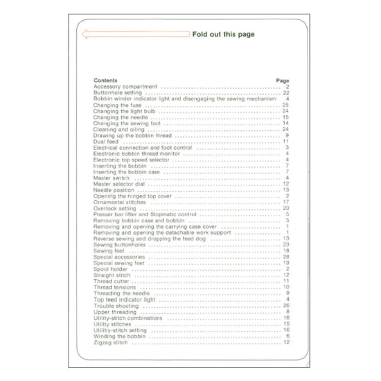 Pfaff Synchrotronic 1229 Instruction Manual