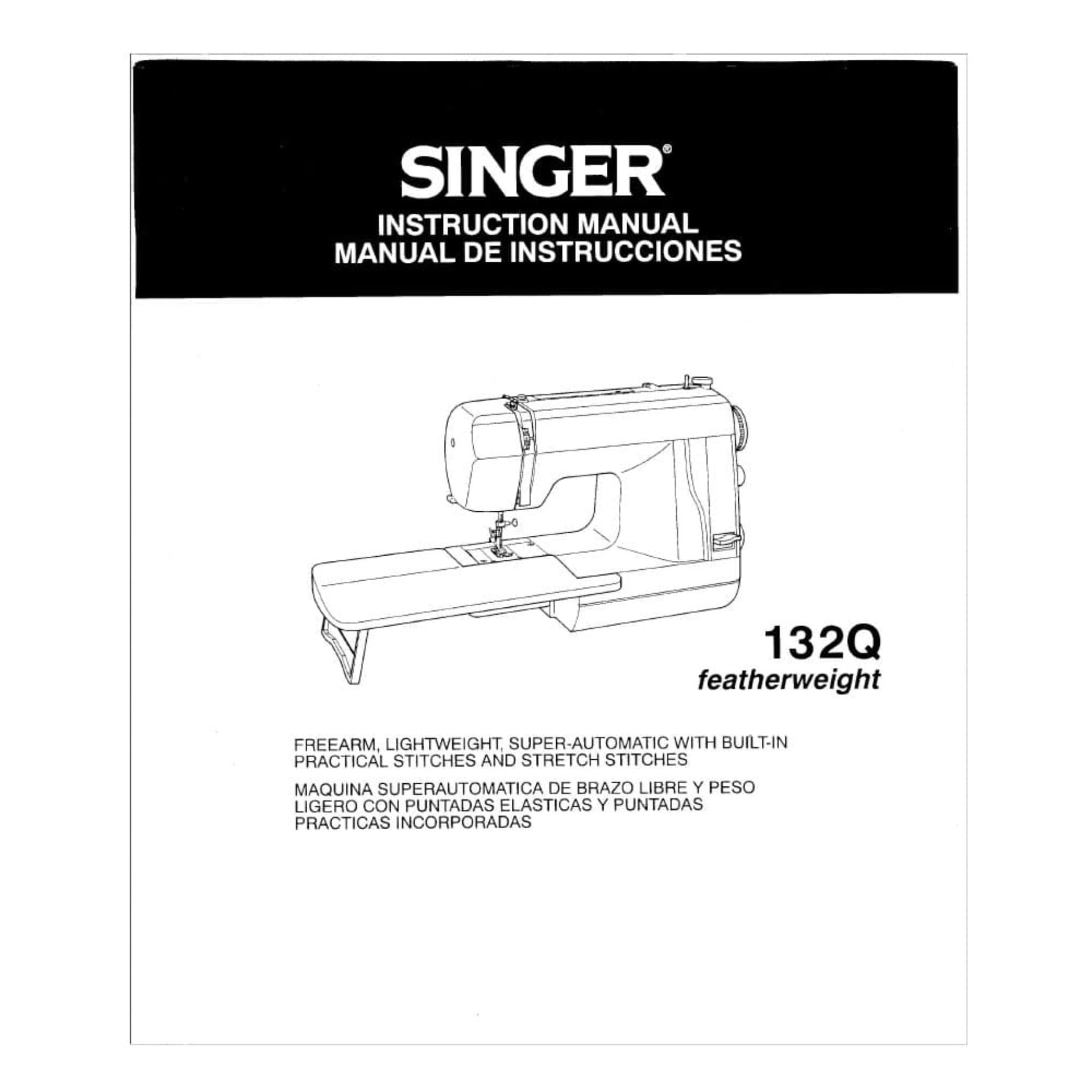 Singer 132Q Featherweight Instruction Manual