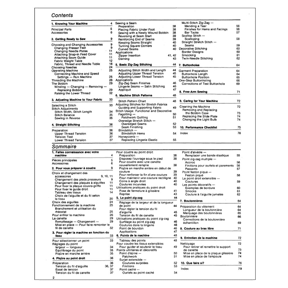 Singer 1411 Instruction Manual
