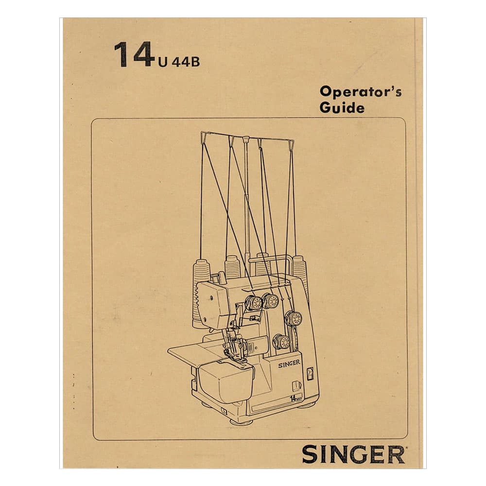 Singer 14U4 Instruction Manual
