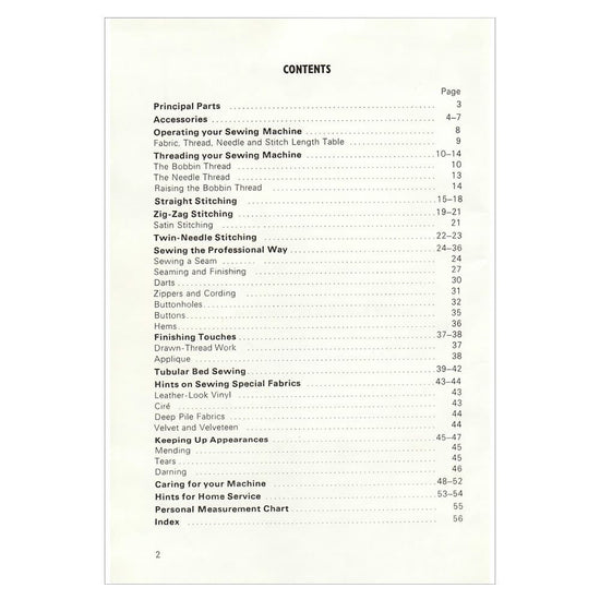 Singer 522 Instruction Manual