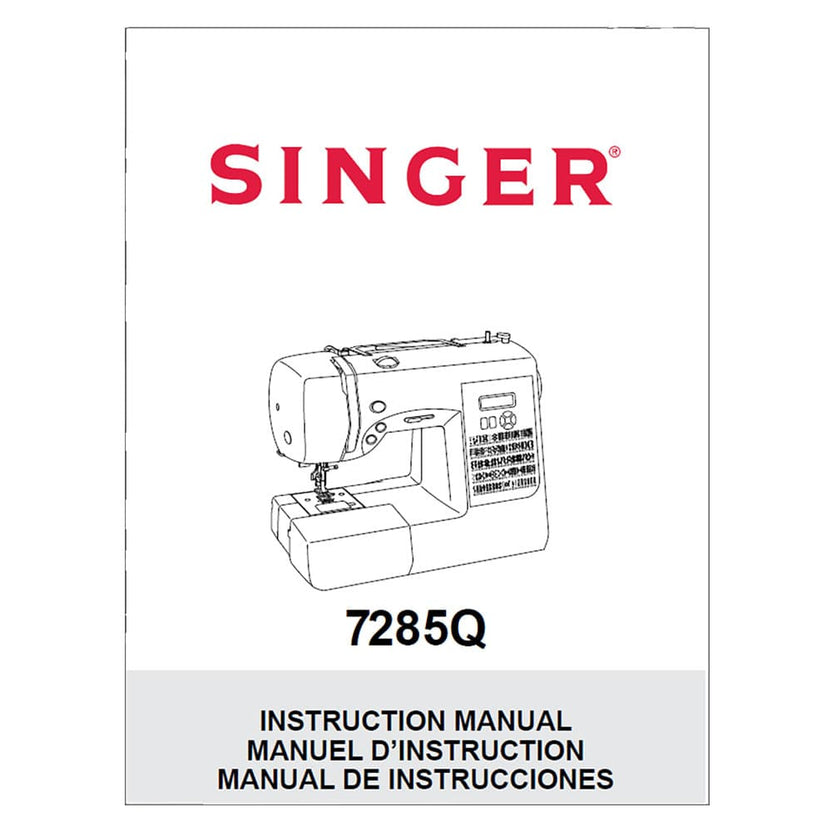 Singer 7285Q Instruction Manual