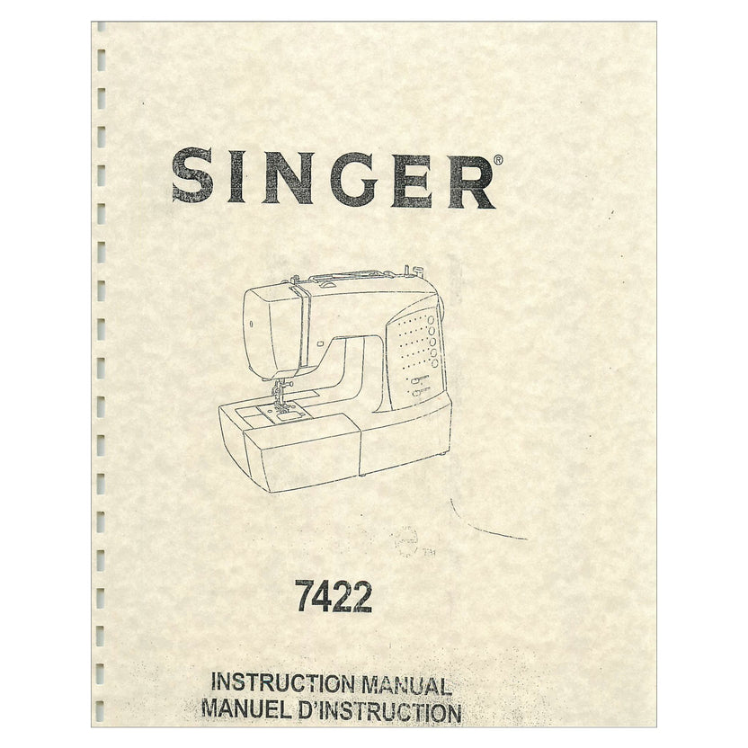 Singer 7422 Instruction Manual