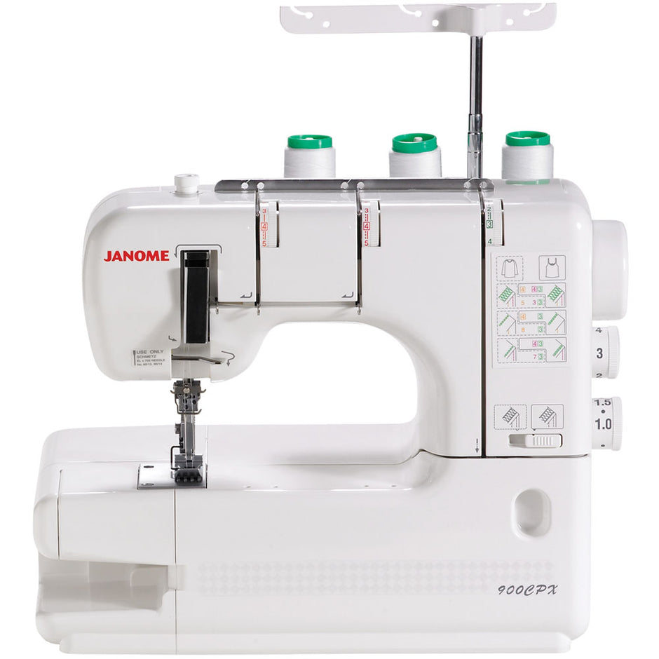 Janome 900CPX Coverstitch Machine with FREE Bundle
