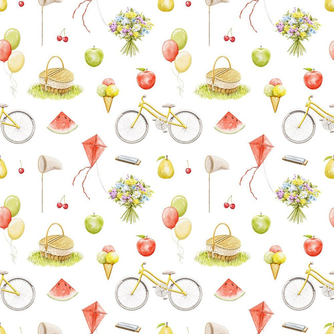 Little Critters Summer Fun Picnic Fabric