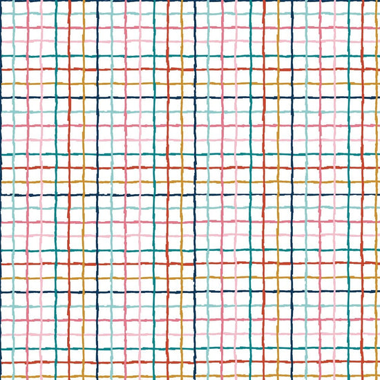 Multicolor Plaid Fabric