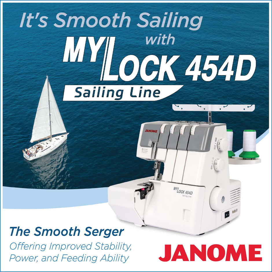 Janome MyLock 454D Sailing Line Serger