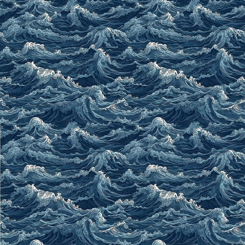 Oceanic Pattern 11 Fabric