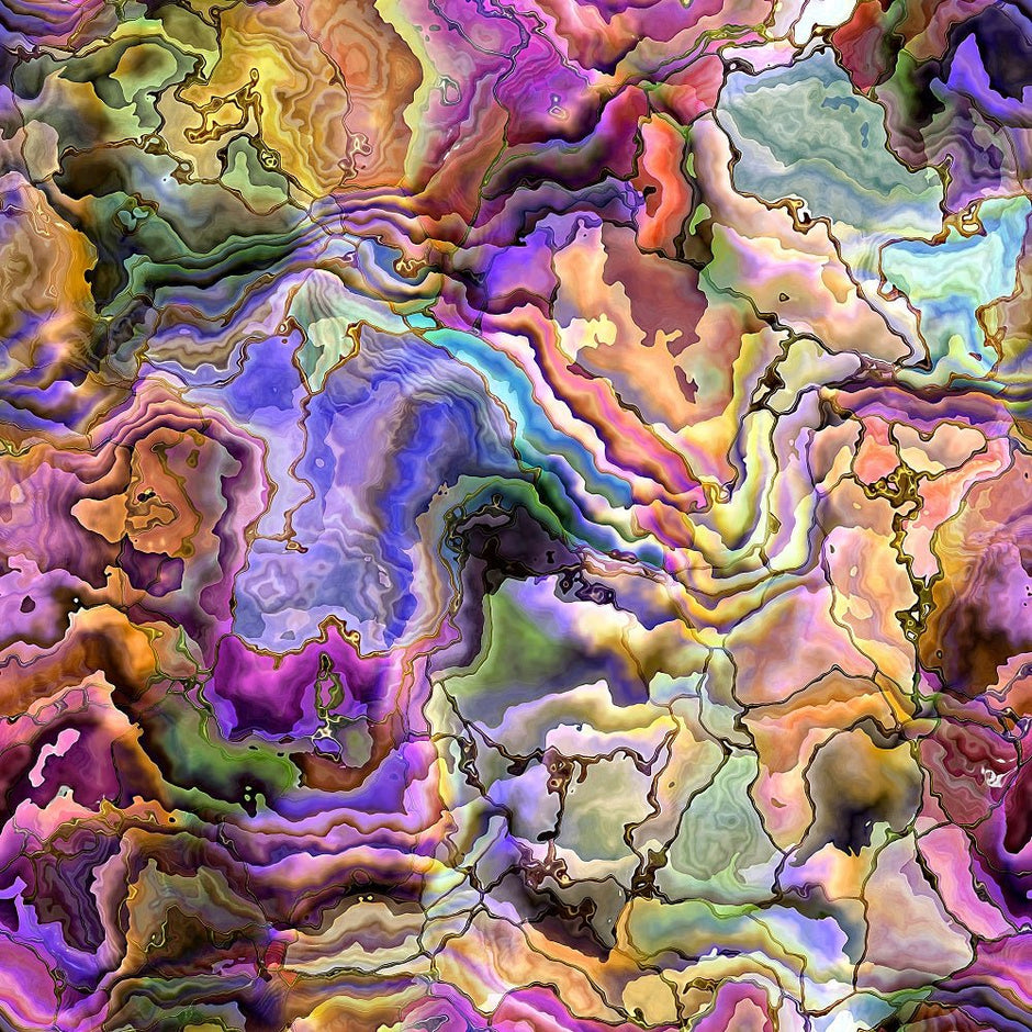 Oyster Shell #11 Fabric