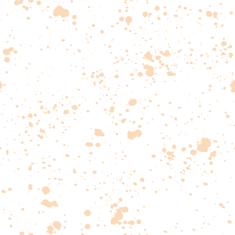 Paint Splatter Fabric - Pizazz Peach