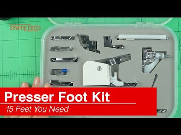 Low Shank 15 Piece Foot Kit #5011-LBL