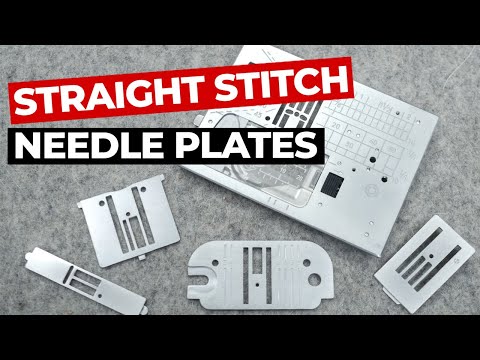 Needle Plate w/ Markings, Singer #PFW-45941