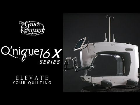 Q'nique 16X Elite Longarm Quilting Machine, Grace Company