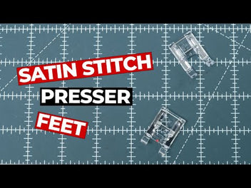 Open Toe Satin Stitch Foot F2, Janome #859813000
