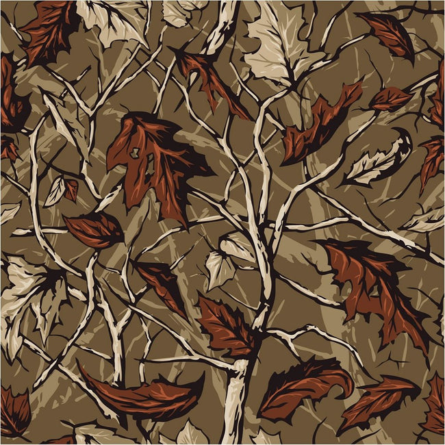 Real Fall Camo Fabric - Brown