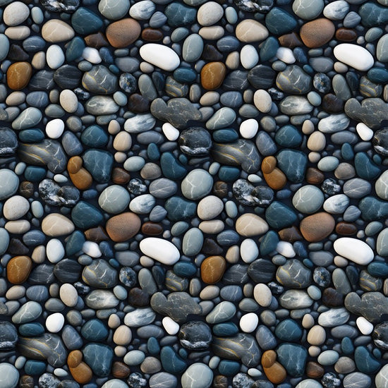 Riverbed Rock Fabric