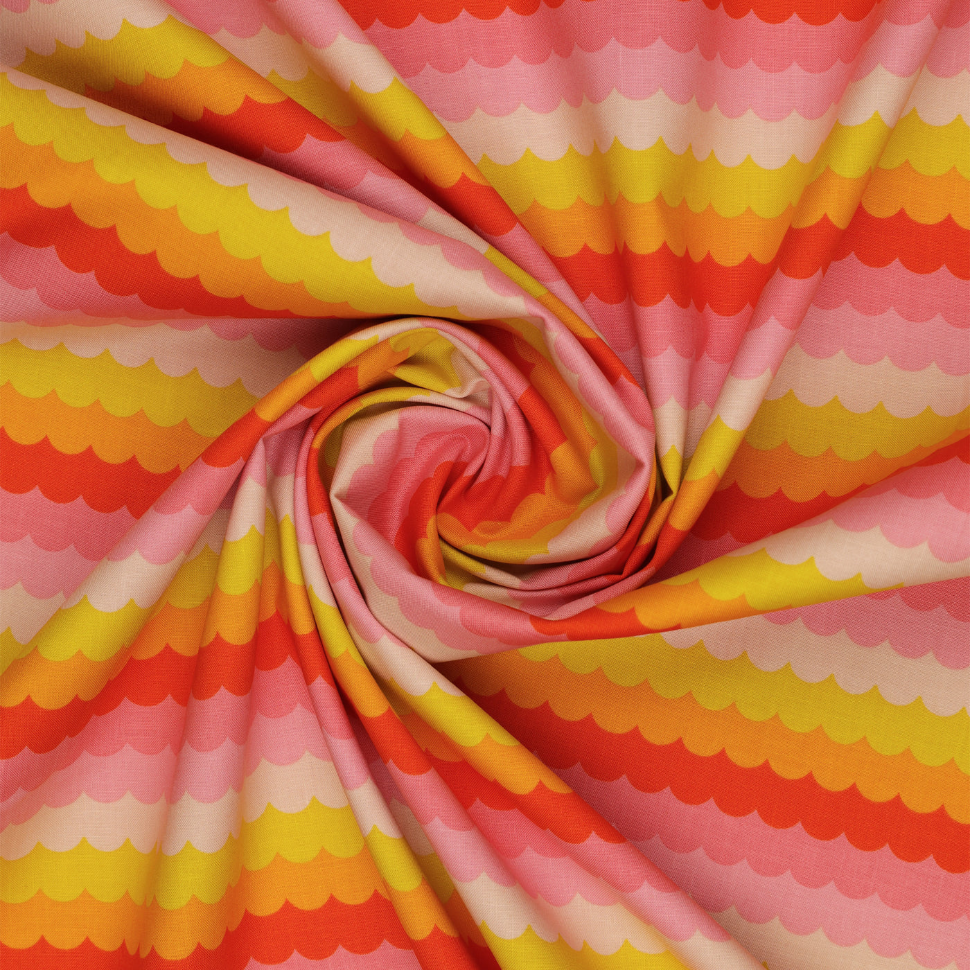 Poolside Too Fabric Collection - Umbrella Scallops Balmy