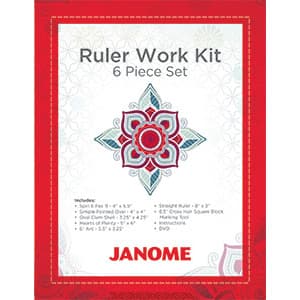 Janome 6-Piece Ruler Work Kit