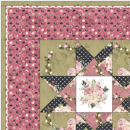 Secret Garden Quilt Pattern - PDF Download